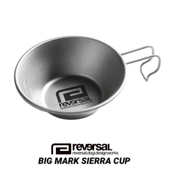 【ブランド】　REVERSAL / リバーサル【商品名】　BIG MARK SIERRA CUP【状態】　新品、未使用、正規品【色】　シルバー【サイズ】330ml（Diameter.130mm×high.45mm）【店頭販売価】　￥４４００...