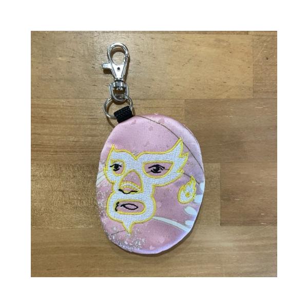 【商品名】　MASK COIN PURSE (SDGs)【状態】　新品、未使用、正規品【色】　KIMONO 桜吹雪、KIMONO グリーン【サイズ】 7cm × 6.5cm【商品説明】ルチャリブレ感たっぷりのコインケースHAOMING人気ア...