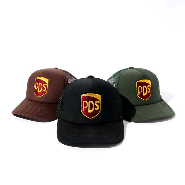 【ブランド】PUNK DRUNKERS / パンクドランカーズ【商品名】　PDSエンブレムメッシュCAP【状態】　新品、未使用、正規品【カラー】　黒、グリーン、ブラウン【サイズ】　頭周り：56〜60cmアジャスター付き【商品説明】やっぱり夏...
