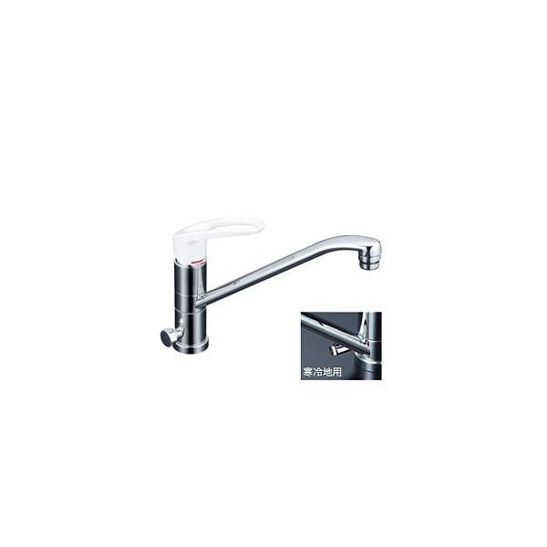 価格.com - KVK 流し台用シングルレバー式混合栓(回転分岐孔付)(寒冷地用) KM5041ZH (水栓金具) 価格比較