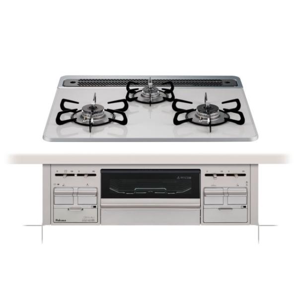 ★★当店工事ご利用限定の販売です。別途、ご希望の当店工事をお申し込みください。★★品名　：パロマ　ビルトインコンロ　シスト リプラ(repla)型番　：PD-509WS-60CVトッププレート　：幅60cmタイプ　ティアラシルバーハイパーガ...