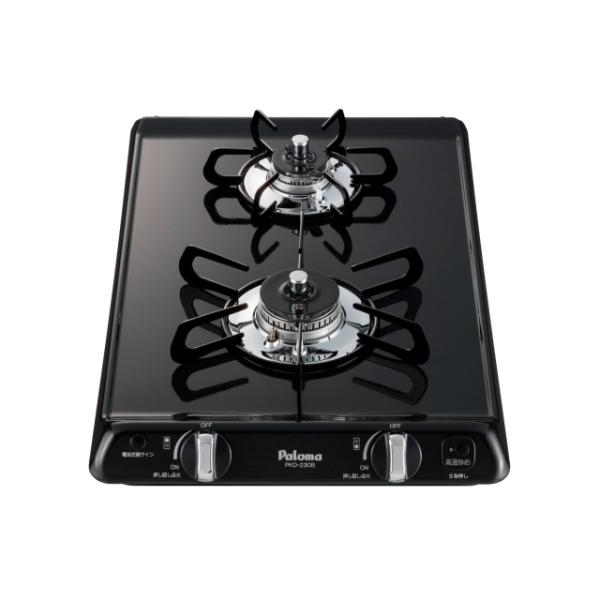 ★★当店工事ご利用限定の販売です。別途、ご希望の当店工事をお申し込みください。★★    品名　：パロマ　ビルトインコンロ コンパクトキッチンシリーズ　2口タイプ グリルなしタイプ    型番　：PKD-230B     トッププレート　：...