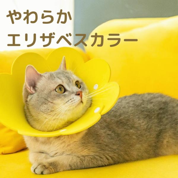 猫ちゃん用のやわらかエリザベスカラー。やわらかく軽い素材で猫ちゃんはストレスフリー♪猫ちゃんの皮膚病、美容や傷、かゆみ、手術回復時などに、傷口を舐めたり、噛んだりする行為を防止します。怪我や術後などにぜひご活用ください。カラーは明るいピンク...