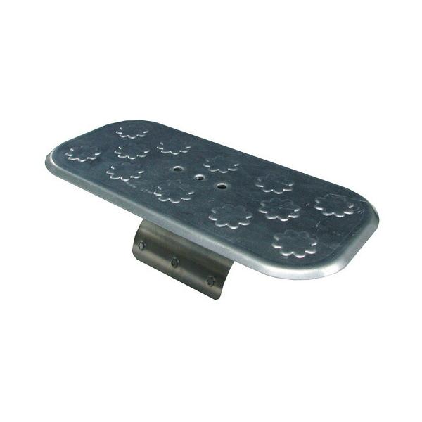 コンクリート製の側溝蓋用の溝蓋キャップです。取手穴を塞ぎ、物の落下や通行時の事故を未然に防ぐ事ができます。[側溝フタ 側溝カバー セーフティー 側溝蓋 U字溝 穴塞ぎ ダートカバー 穴カバー 取手穴 ホールカバー 手掛け穴 プレート ホール...