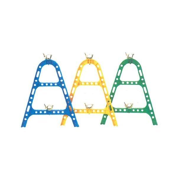 視認性の良い単管バリケード用サイドスタンド