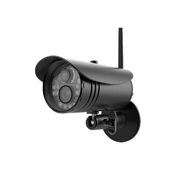 ワイヤレスセキュリティカメラモニター専用増設用カメラ本体へ最大4台接続可能