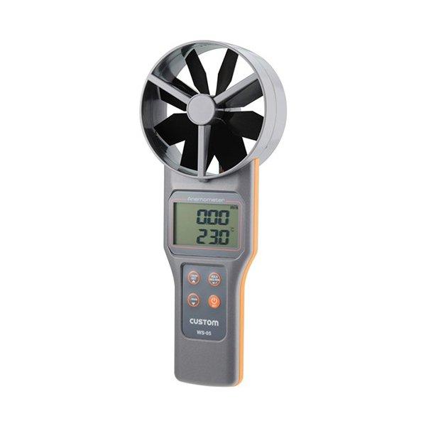 ●大型ベーンの採用により広域の風速が測定可能。●風速と同時に温度、風量が測定可能。●複数のポイントやサンプリング回数の平均値を自動計算できる。●暗所で見易いバックライト付き。●専用ファンネル（オプション）により大型ダクトの風量測定が容易。