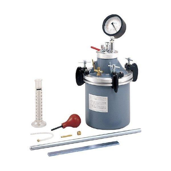 ●生コンクリート中の空気量の測定と同時に、キャリブレーション操作も直読できます。●JIS A 1128準拠品です。