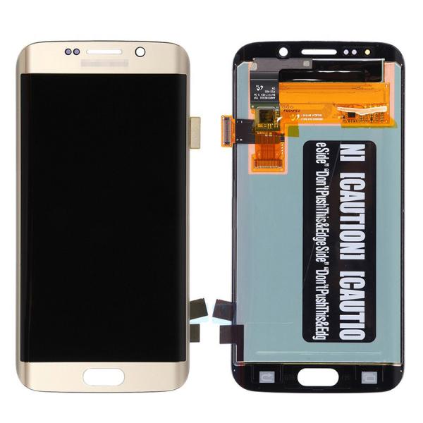 Galaxy S6 edge OLED 液晶パネル 金 純正液晶 再生品対応 Galaxy S6 edge 型番SC-04GSCV31404SCSM-G9250SM-G925JSAMSUNG サムスン Android アンドロイド Gala...