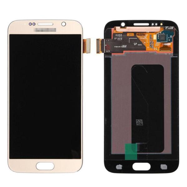 Galaxy S6 OLED 液晶パネル 金 純正液晶 再生品対応 Galaxy S6 型番Galaxy S6 (ドコモ): SC-05Gグローバルモデル: SM-G920F / SM-G9200SAMSUNG サムスン Android ア...