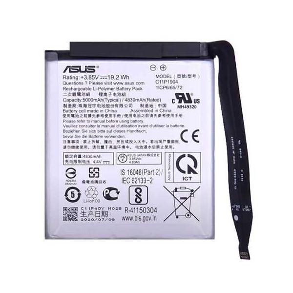 ASUS Zenfone 7 ZS670KL ASUS ZenFone 7 Pro ZS671KLASUS ZenFone 8 Flip ZS672KSバッテリー 互換品C11P1904 5000mAhasus エイスースAndroid ス...