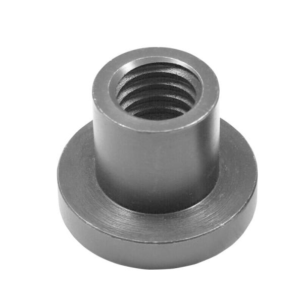 右ねじ用のナットです。呼び寸：Tr28ピッチ：5.0mm材質：1045スチール画像は表記サイズと異なる代表商品を使用している場合がございます。