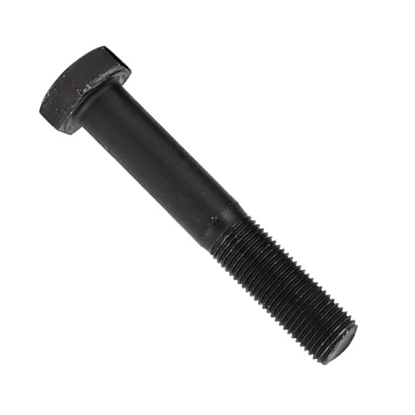 呼び寸：M16ピッチ：1.5mm長さ(頭部を含まない)：150mm二面幅：24mm頭部厚さ：約10mmねじタイプ：半ねじ(ねじ部分長さ 38-40mm)入数：1本材質：炭素鋼(黒染め)強度区分：12.9画像は表記サイズと異なる代表商品を使用...