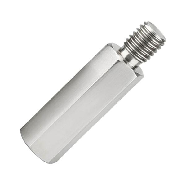 ねじサイズ：M6 x 1.0雄ねじ長さ：10mm全長：35mm二面幅：10mm入数：2本材質：304ステンレス鋼画像は表記サイズと異なる代表画像を使用している場合がございます。※工場の製作過程により長さに若干の公差がありますので、完璧な表記...
