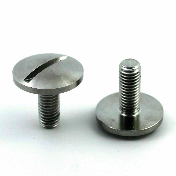 大ヘッドバインドねじ マイナスタイプ 5個セット呼び径：M8ねじピッチ：1.25mmねじ長さ(ヘッドを含まない)：10mmねじ頭直径：25mm材質：304ステンレス鋼画像は表記サイズと異なる代表商品を使用している場合がございます。