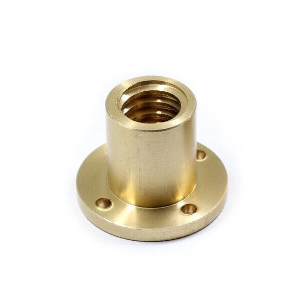 本商品は左ねじのナットです。呼び寸：Tr16ピッチ：4mm材質：真鍮画像は表記サイズと異なる代表商品を使用している場合がございます。