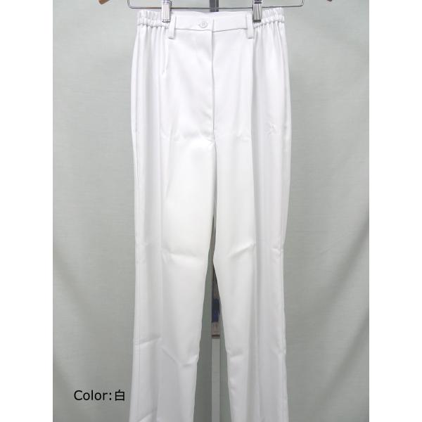 ●メーカー：住商モンブラン●品番：83-2054(73-1331型)●商品名：女性パンツ(スリムストレート)●カラー：  白●サイズ：・SS(ウエスト:56~62 ヒップ:87)・S  (ウエスト:58~64 ヒップ:90)・M (ウエスト...