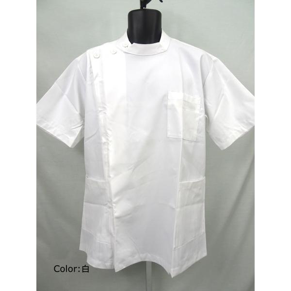 ●メーカー：住商モンブラン●品番：72-952●商品名：メンズケーシー【中古】●カラー： 白●サイズ： ・Ｍ(着丈:72 バスト:110 肩幅:46 半袖:26)・L(着丈:76 バスト:114 肩幅:48 半袖:26)・LL(着丈:78 ...