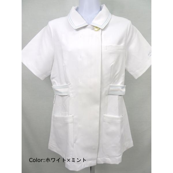 ●メーカー：Classico●品番：651●商品名：ラインカラートップス●カラー：  ホワイト×ミント●サイズ：   L・着丈　：   70・バスト： 100・肩幅　：   39・袖丈　：23.5●素材：・ポリエステル79% 複合繊維21％...