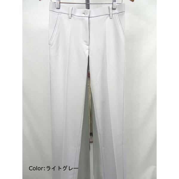 ●メーカー：シャロレー●品番：6890-90●商品名：レディスパンツ●カラー： ライトグレー●サイズ：※裾はハーフ仕上げ（股下共通サイズ:85cm）・M(ウエスト:64~70 ヒップ:93 総丈:108)・L(ウエスト:69~77 ヒップ:...