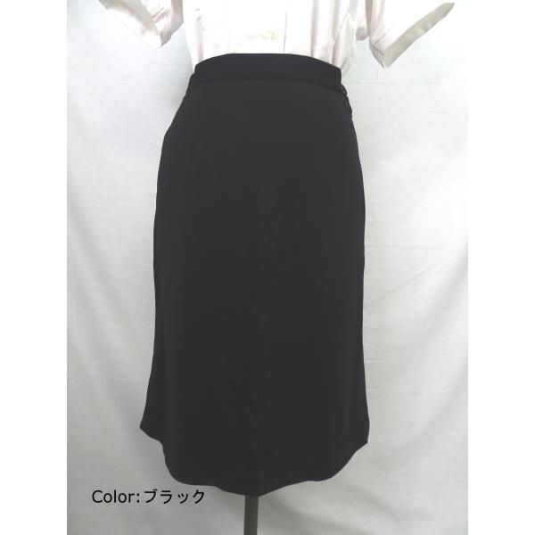 ●メーカー：ＦＯＬＫ●品番：FS46032-9●商品名：後ゴムニットAラインスカート●カラー：ブラック●サイズ：  9号・ウェスト: 65・ヒップ：  97・丈　　：  58●素材：・ポリエステル100%・キャラメルワッフル●仕様：・左脇フ...