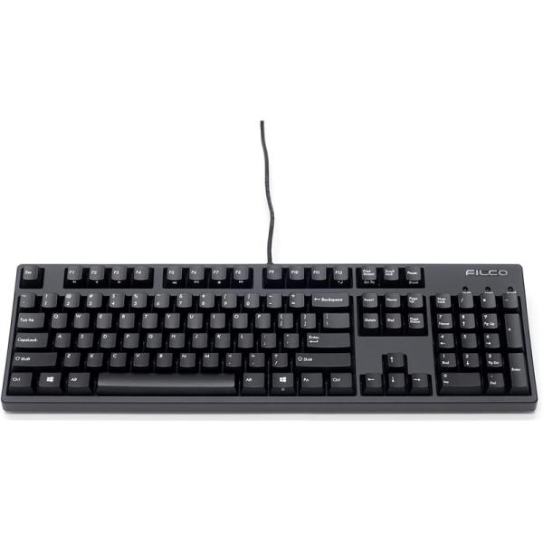 【商品の特徴】FILCOを代表するMajestouch 3シリーズのフルサイズモデル 英語配列（US ASCII）104キー仕様CHERRY MX SILENT RED（静音赤軸）採用で静かな打鍵音と滑らかな入力感を実現2004年発売の初代...
