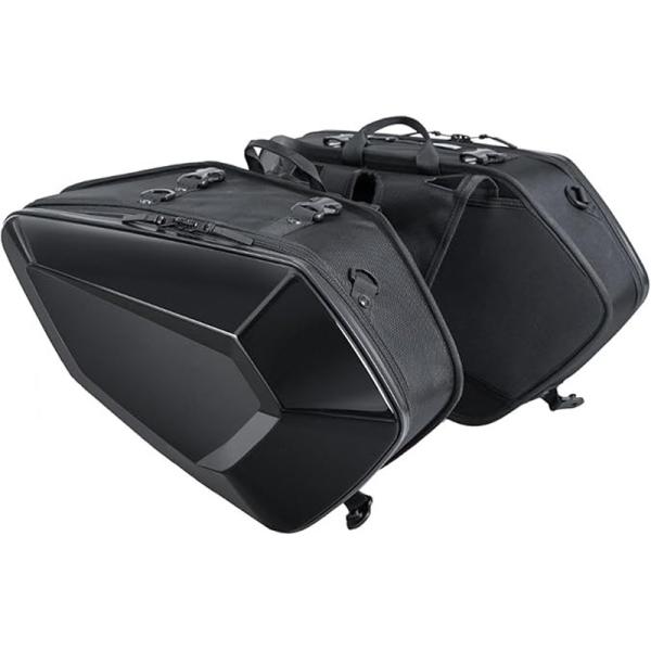 【商品の特徴】片側16L×2の合計32L容量でロングツーリングやキャンプにも対応ポリカーボネイトと生地のハイブリッド構造による軽量かつ高耐久のセミハード仕様 マルチフィット3D構造により車体形状にしっかりフィットし安定装着 テールランプを隠...