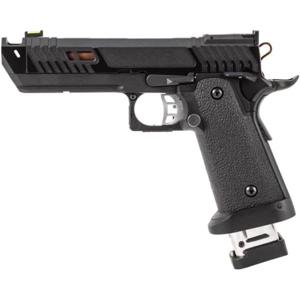 【商品の特徴】BATON CO2GBB、2011シリーズの第四弾はJW4で主人公が使うガンをモデルアップしたBT-PIT VIPER CO2GBB。外装パーツをほぼすべて新設計でそのフルカスタムを樹脂スライドで再現【商品の仕様】【安全性の注...