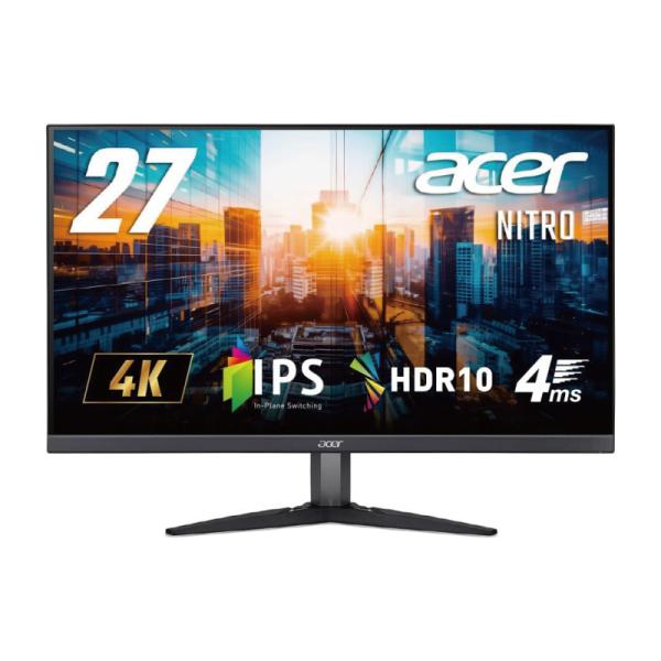 【商品の特徴】27型IPSパネル搭載で広視野角・高精細な4K映像を実現HDR10・Adaptive Sync対応で滑らかな描画と色彩表現sRGB 99%の色域で鮮やかな映像表示ゼロフレームデザインでマルチディスプレイにも最適2W+2Wステレ...