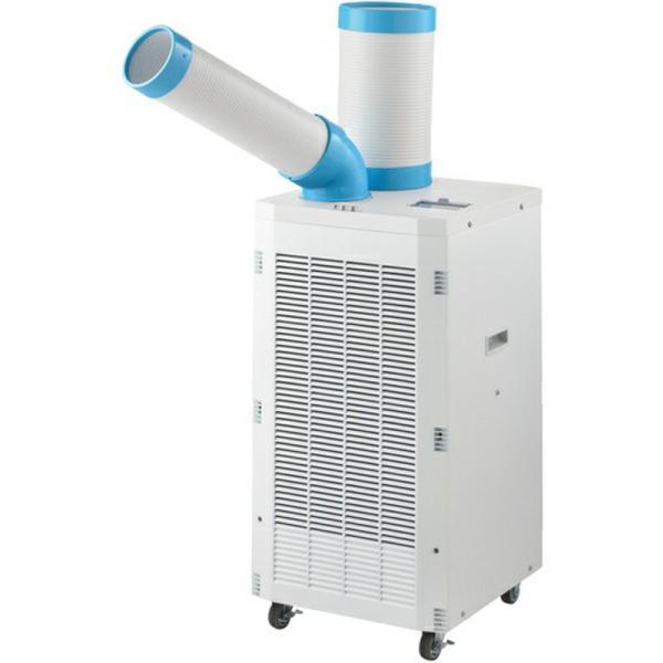 【商品の特徴】ノンドレン構造を採用し排水作業が不要で、現場でのメンテナンス負担を軽減します 冷媒R32を採用し環境負荷を低減しながら高効率な冷房性能を発揮します 首振り機能付きの1口タイプで広い範囲に冷風を届け、作業現場や工場での暑さ対策に...