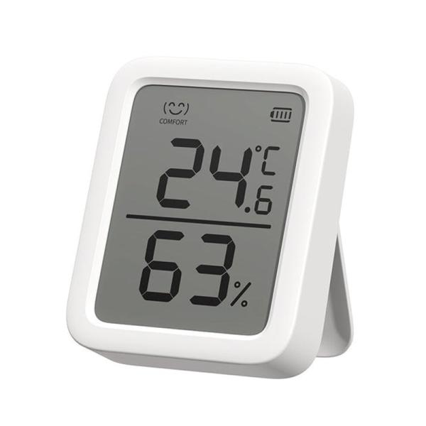 【商品の特徴】温度・湿度が一目でわかるおしゃれな温湿度計・文字がより大きい、画面がよりクリア・6WAY設置、どこでも使えるおしゃれな温湿度計・アラート通知、外出先でもすぐ確認・スマートスピーカーに対応・多様な対応デバイス・温湿度データ記録【...