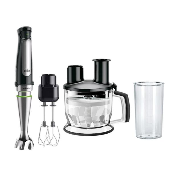 【商品の特徴】握る力でスピードを無段階調整できる「スマートスピード」搭載500Wハイパワーモーターで硬い食材もスムーズに撹拌飛び散り防止設計でキッチンを汚さず快適調理1台9役で多用途対応食洗機対応パーツでお手入れ簡単コンパクト設計で収納しや...