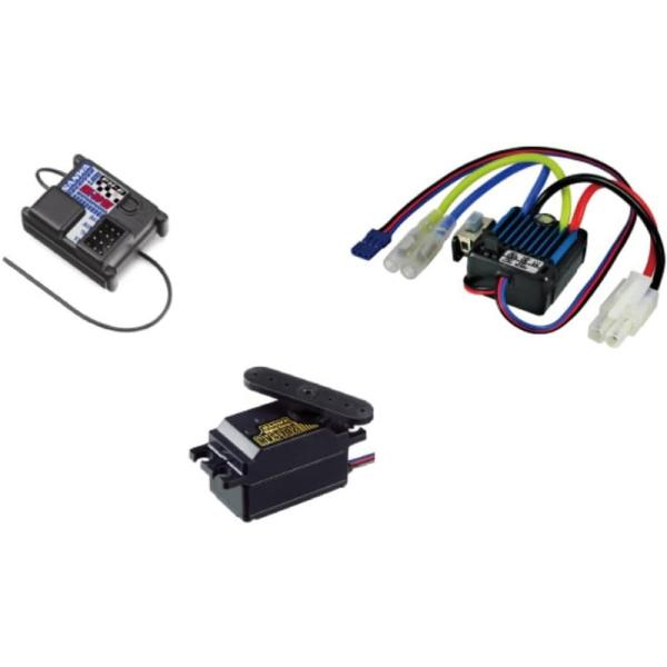 【商品の特徴】MX-6プロポ用セカンドパック（増設・載せ替え向け）【商品の仕様】セット内容受信機：RX 391W（防水）×1ESC：BL SIGMA（ブラシモーター用）×1サーボ：HVS 702 ×1 ■受信機（RX 391W）通信方式：2...
