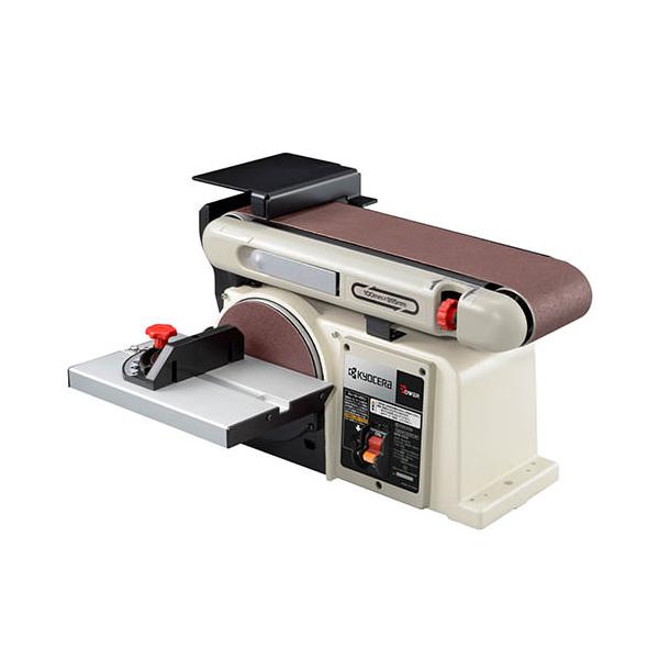 【商品の特徴】平面、曲面など様々なサンディングに対応します。木材、非鉄金属の研削・粗削り・バリ取り。水平、垂直に可動するサンディングアームは、広い面や側面の研削に便利です。 ワークテーブル・マイターゲージは曲面や傾斜面などの研磨に便利です。...