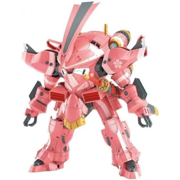 【商品の特徴】『新サクラ大戦』より、幻の機体「霊子戦闘機・試製桜武（天宮さくら機）」がHGにラインアップ！■他の霊子戦闘機とは異なる構造・ギミックをプラモデルでも再現。■特有の方法で開閉するコックピットハッチを再現。■羽根の展開ギミックを搭...