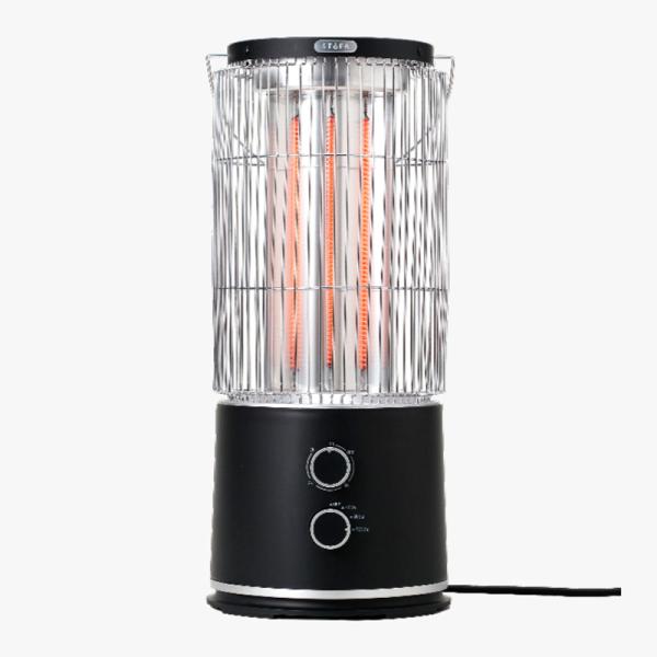 【商品の特徴】・電源とワット数の切り替えが一体化したダイヤルと、オフタイマーの2つだけ・簡単操作・軽量＆本体収納布袋付・軽量設計・肩掛けできて持ち運びに便利・収納時にホコリよけにもなる本体収納布袋も付属・安全機能・異常過熱した場合に自動的に...