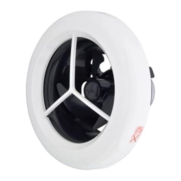 【商品の特徴】・丸形格子グリル・トイレ、洗面所、居室用※お客様自身では据付けないでください。（安全や機能の確保ができません）　　　【商品の仕様】ダクト径：100 mm羽根径：85 mmサイズ：高さ160×幅160×奥行105 mm重量：0....