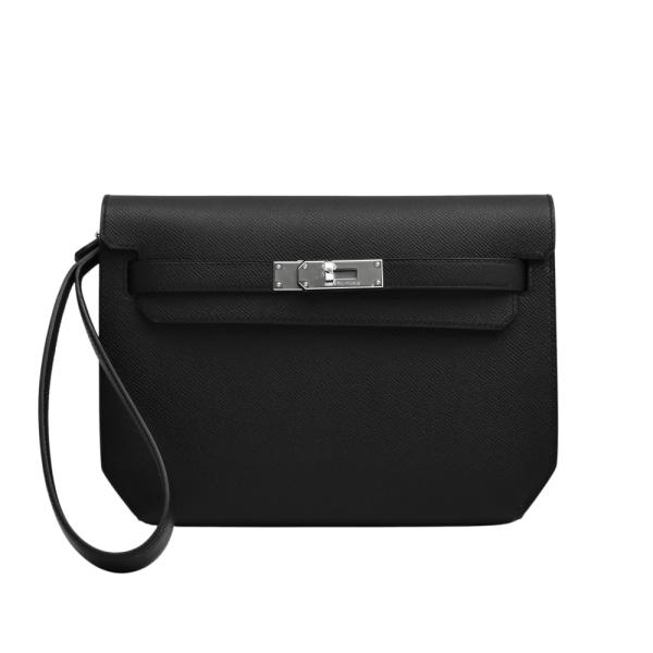 【お問い合わせ商品ID】R012519【型番】KELLY DEPECHES 25【商品名】エルメス HERMES ケリー25 エプソン ブラック シルバー金具 K刻印 未使用 バッグ レディース【ブランド】エルメス (HERMES)【カラー...