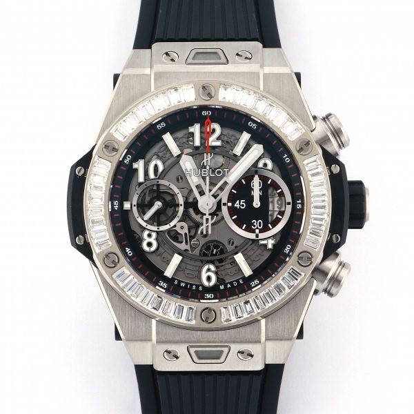 【お問い合わせ商品ID】W193151【型番】411.NX.1170.RX.1904【商品名】ウブロ HUBLOT ビッグバン ウニコ チタニウム バケットダイヤ 411.NX.1170.RX.1904 グレー文字盤 未使用 腕時計 メンズ...
