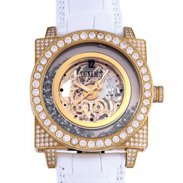 【お問い合わせ商品ID】W215395【型番】HU-Y5【商品名】デュナミス DUNAMIS ヒュブリス HU-Y5 シルバー文字盤 中古 腕時計 メンズ【ブランド】デュナミス (DUNAMIS)【文字盤】シルバー【素材】ステンレス,ダイヤ...