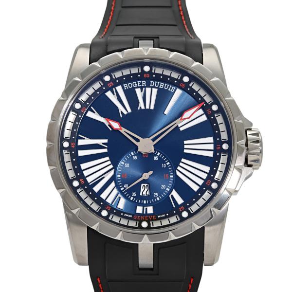 【お問い合わせ商品ID】W253596【型番】DBEX0602【商品名】ロジェ・デュブイ ROGER DUBUIS エクスカリバー 45 DBEX0602 ブルー文字盤 中古 腕時計 メンズ【ブランド】ロジェ・デュブイ (ROGER DUB...