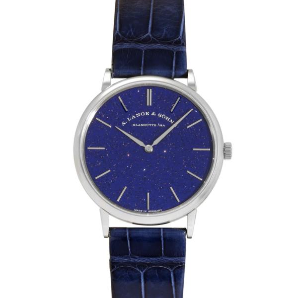 【お問い合わせ商品ID】W260341【型番】205.086【商品名】ランゲ＆ゾーネ A.LANGE ＆ SOHNE サクソニア フラッハ 205.086 ブルー文字盤 未使用 腕時計 メンズ【ブランド】ランゲ＆ゾーネ (A.LANGE &...