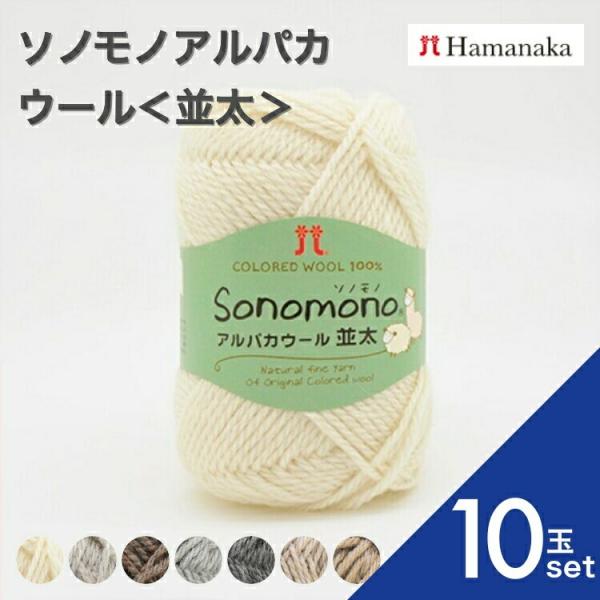 <h1>汎用性に富んだ並太ストレートタイプ</h1><p>汎用性の高い並太タイプがソノモノシリーズに加わりました。ウェアからウェア小物まで幅広くお使いいただけます。色目は、アルパカカラーを生かした色で、ナ...