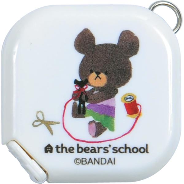 巻きぐせのつかない、グラスファイバーテープを使用したミニサイズ1mのメジャーです。小学校、中学校の家庭科用教材をはじめ、これからソーイングを始める方におすすめ。可愛らしいジャッキーのおかげで、ハンドメイドが楽しくなります。サイズ（約）42×...