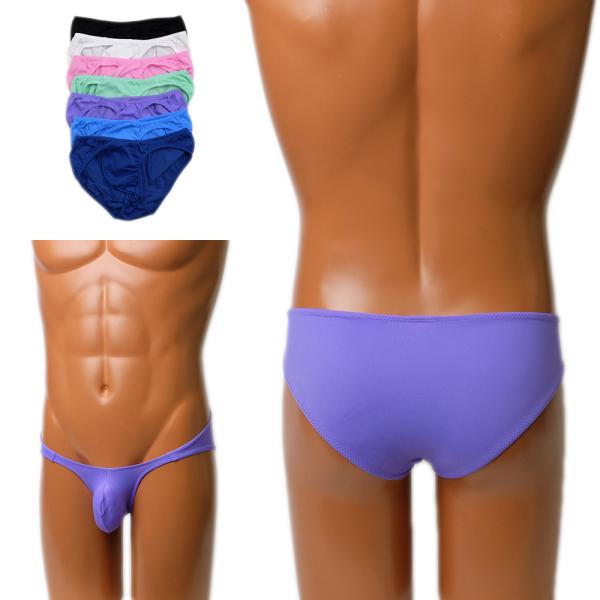 フロント部分がもっこりデザインのメンズビキニパンツ。生地は縦横2way方向に伸縮性が良く、つるつるモチモチなヌメリ系SSS素材。フロントフルシーム。置き寸法 縦16cm(Mサイズ)17cm(Lサイズ)、横幅23cm(伸び最大52cm程度)(...