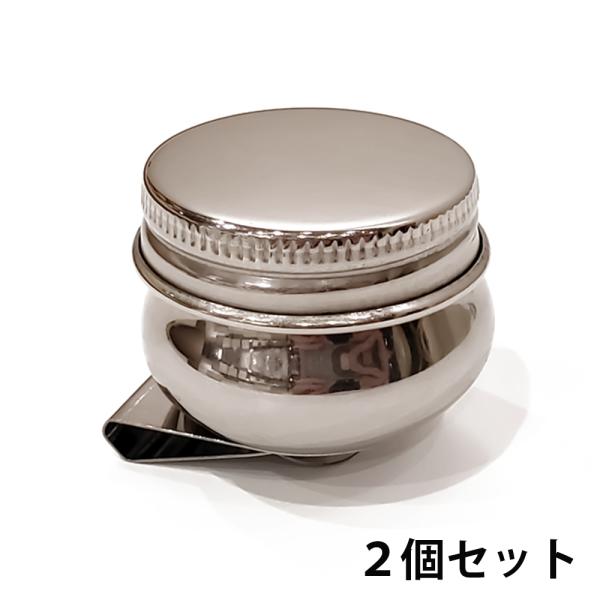 【仕様】サイズ：3ｘ3ｃｍ２個入り【商品紹介】全体もステンレス製です、錆びにくい，耐久性UP！溶き油と溶剤等、画用液を調合する際に便利です。