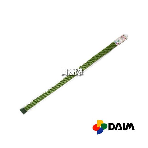 納期について：【取寄】通常3〜5日の発送予定(土日祝除く)メーカー：第一ビニール(DAIM)鉢植えはもちろん、ランなどのささえにも最適な鉄線です。■仕様  品名:グリーン鉄線 直径3.2mm×90cmメーカー:第一ビニール(DAIM)数量:...