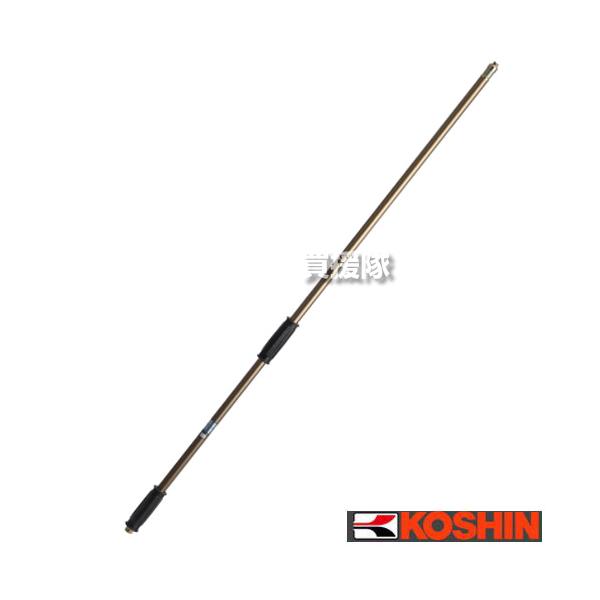 納期について：メーカー直送品(代引き不可)灌注竿はセット動噴のようなものに組み合わせて使用します。■仕様メーカー:工進品名:アルパイノズル 4号 (120cm)品番:DP-123名称:灌注竿接続部ネジ:G1/4(ISO)梱包サイズ:1300...