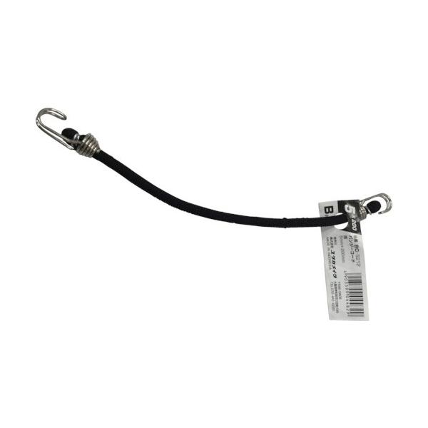 納期について：取寄品3〜5営業日目発送予定★欠品時除くメーカー名：(株)ユタカメイク【 特長 】・伸縮性があり、周囲を糸で特殊織しています。【 用途 】・荷物の仮留め、固定等。【 仕様 】品名:ユタカメイク バンジーコード 5mm×200m...