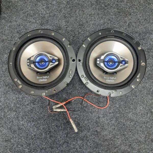 商品情報こちらの商品は中古です。商品状態はEランクになります。破損や欠品があり、補修が必要商品名　clarion クラリオン SRT1600 MULTIAXIAL 3WAY 16cm 150W PEAK スピーカー b0236-gyr80品...